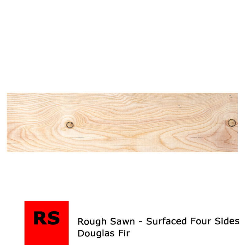 4x4 Douglas Fir Timber – Rough Sawn | Structural Framing Lumber