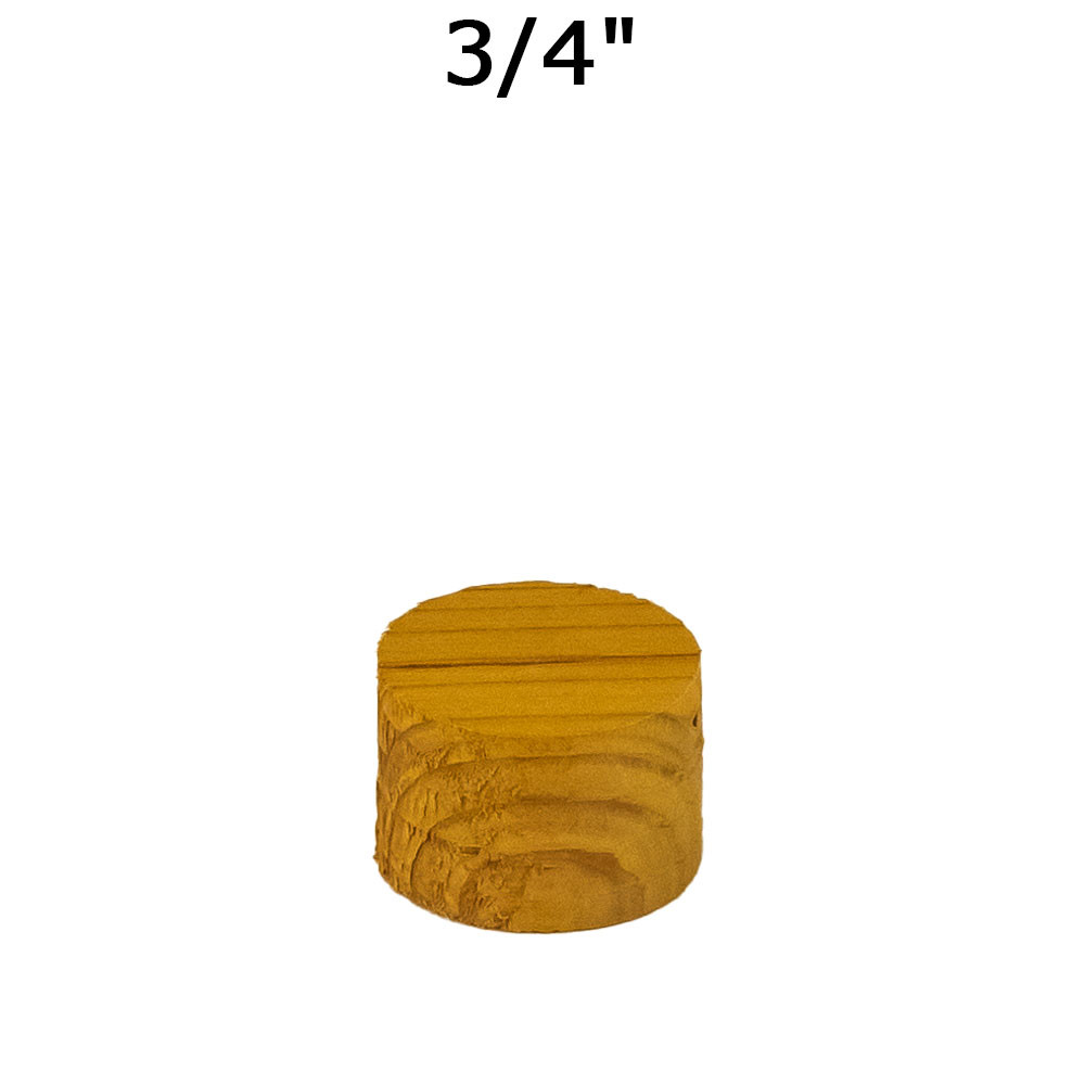 Wood Plugs 3/4" - Timber Build