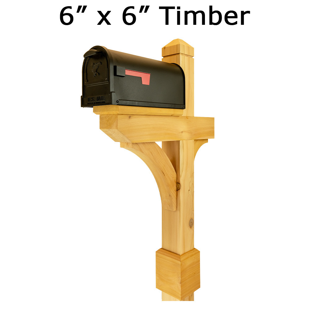 Mailbox Post 140T2 - Timber Build
