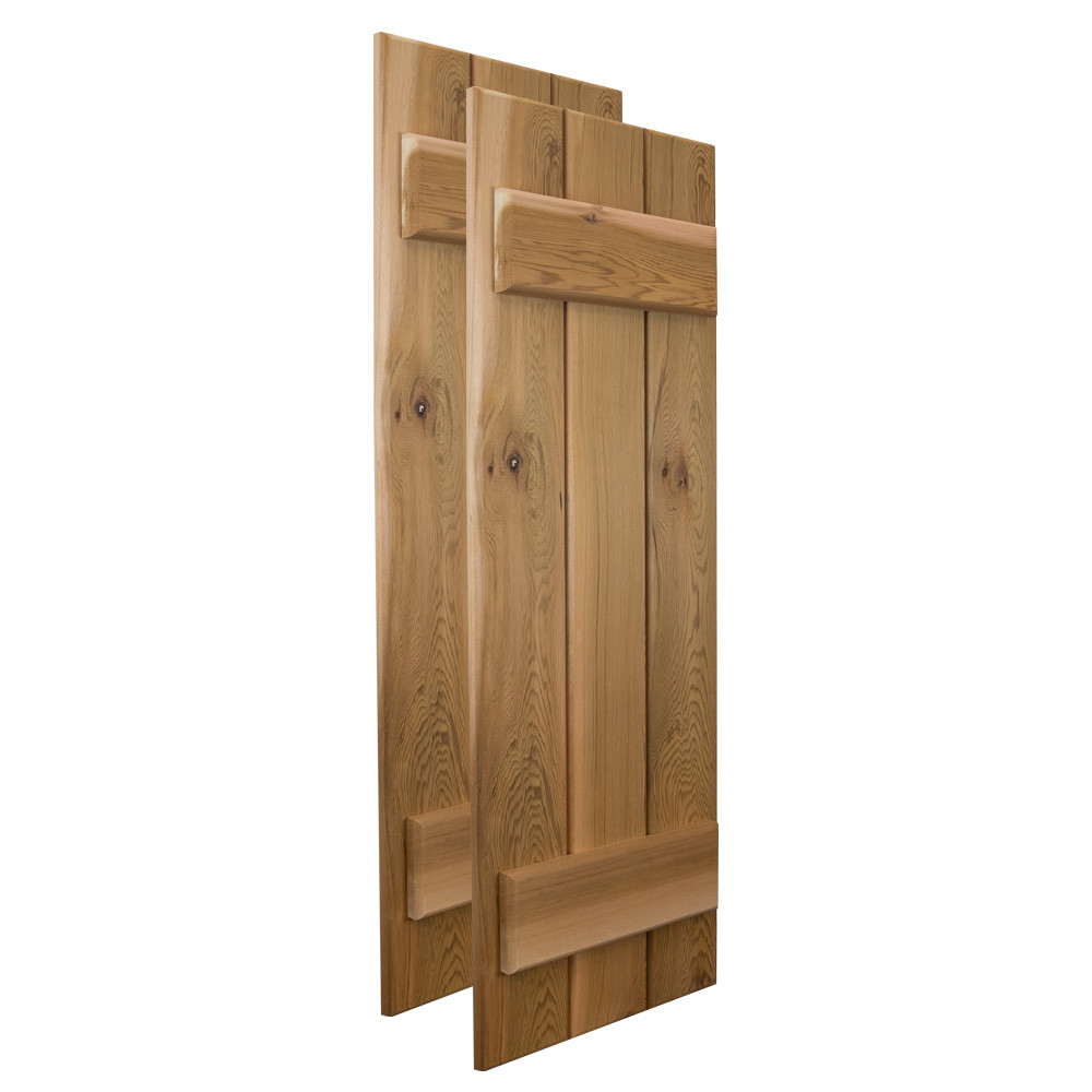 Cedar Wood Window Shutters — Exterior & Interior | Timber Build