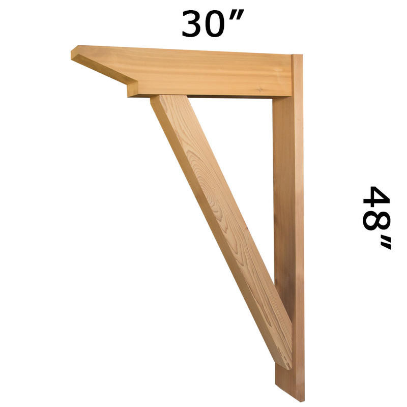 Wood Bracket 113T45 - Timber Build