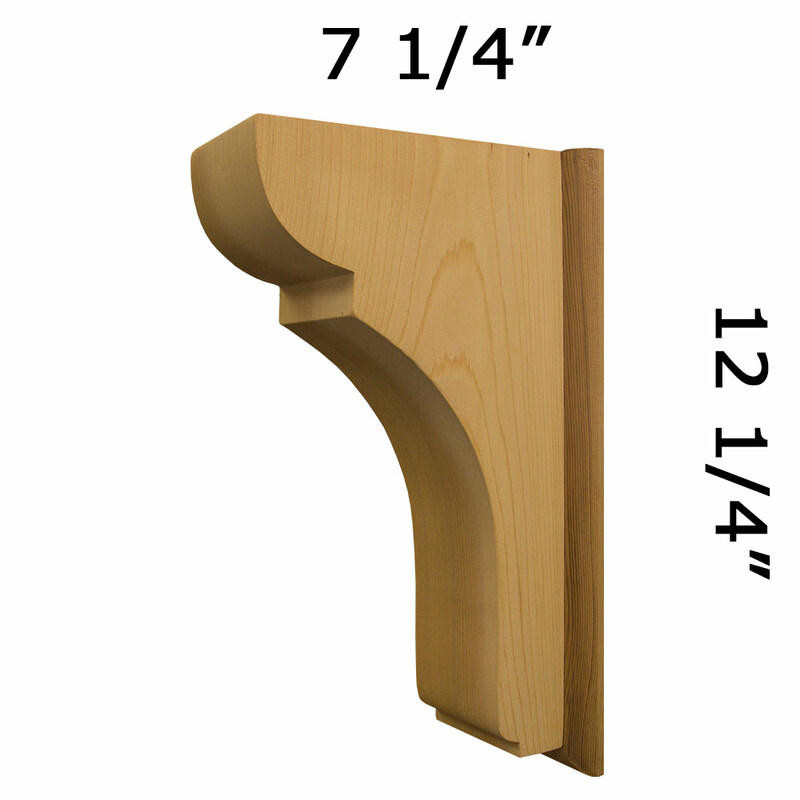 Wood Corbel 21T4 - Timber Build