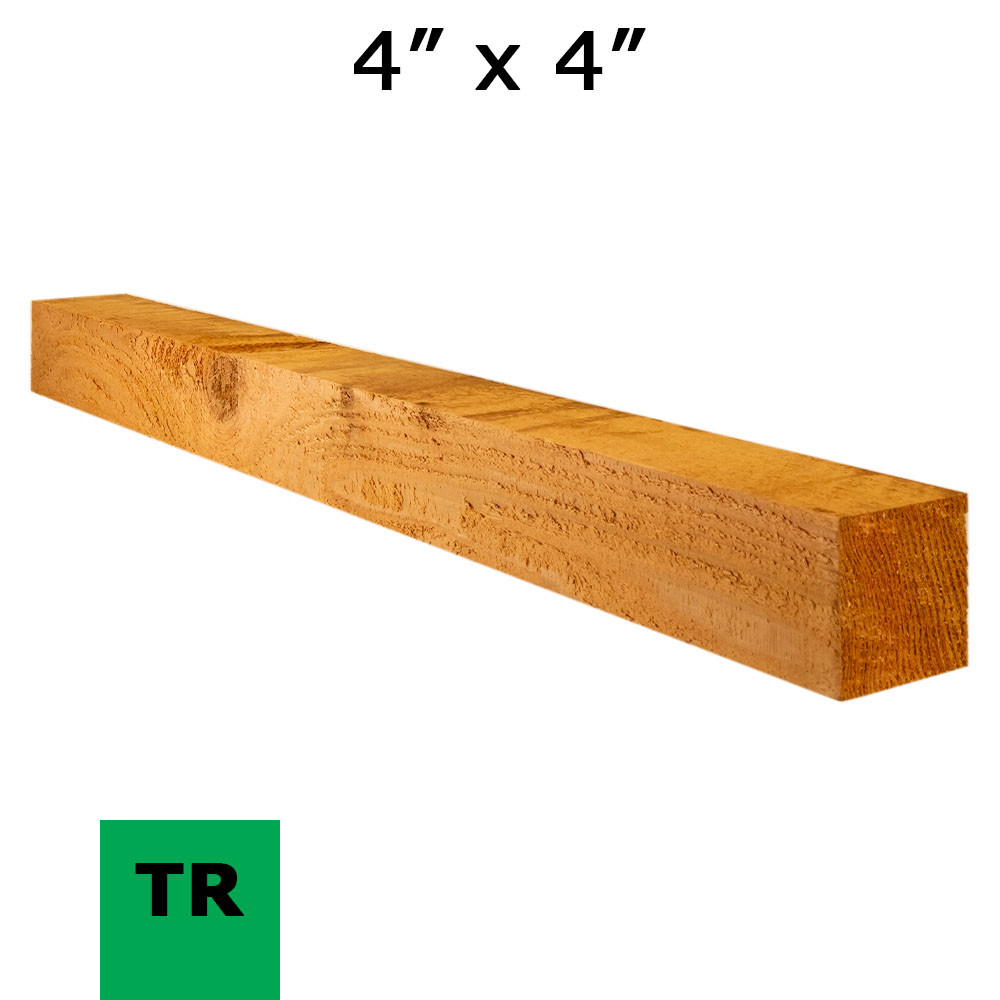 4x4 Western Red Cedar Timber – S4S | Cedar Timber Post