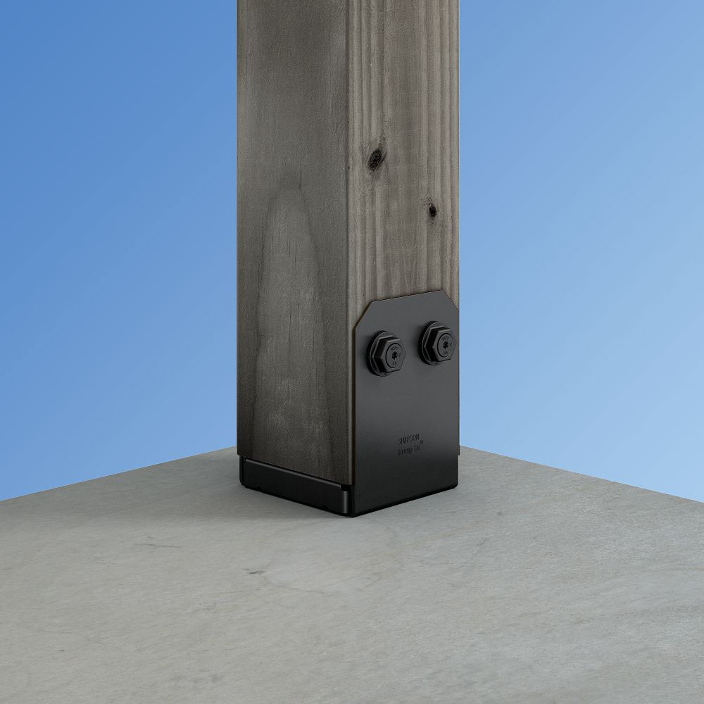 Adjustable Post Bases for Wood-to-Concrete Connections – ABU with ...