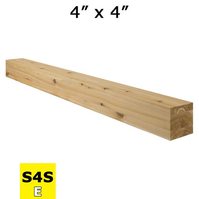 8x8 Engineered Column – Western Red Cedar S4S | Cedar Timber Post