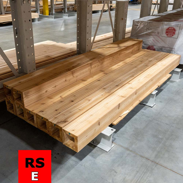 6x6 Engineered Column – Western Red Cedar Rough Sawn | Timber Post