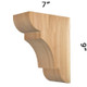 Wood Corbel 28T3 - Timber Build