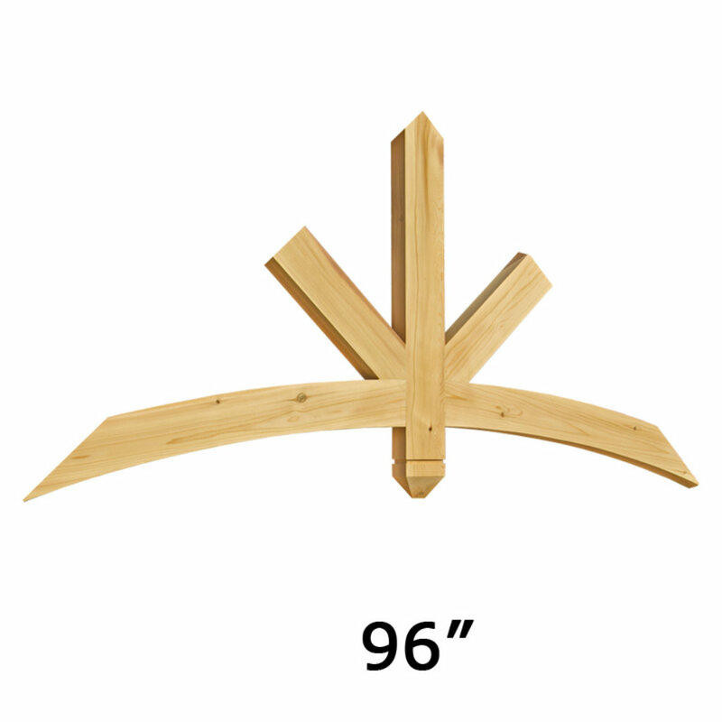 Cedar Gable Brackets — Decorative Wood Brackets | Timber Build