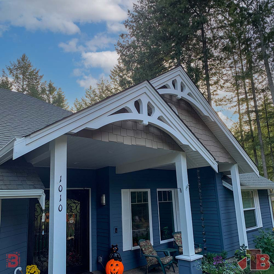 Gable Bracket 45T40MB - Timber Build