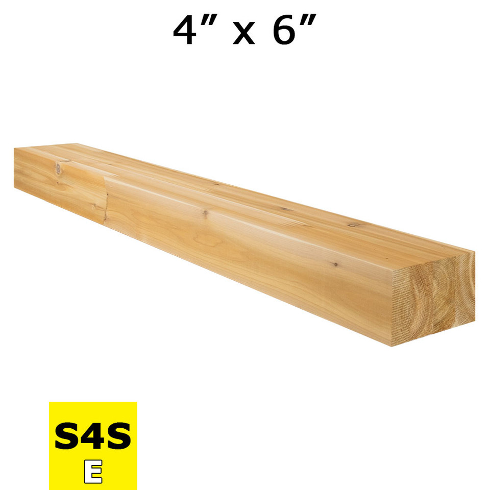 8x8 Engineered Column – Western Red Cedar S4S | Cedar Timber Post