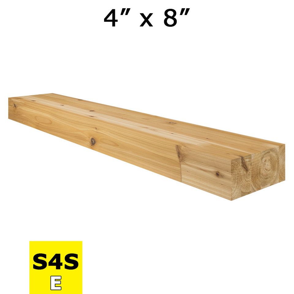 6x6 Engineered Column – Western Red Cedar S4S | Timber Post