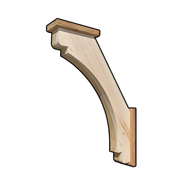 Wood Knee Braces by Design