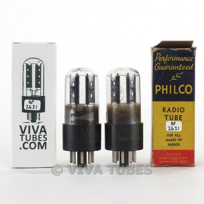 Over 850 Vintage & NOS Tubes Listed Today: 6SN7, 6SL7, 6201, 6U5 & More ...