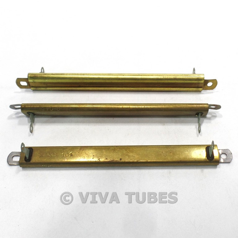 Lot 3 Repo-8 Flat Ceramic Wire Wound Resistors Mounting Brackets 1800 1 ...