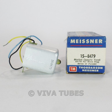 NOS NIB Vintage Meissner 15-8479 Wave Trap 400-700 KC - VIVA TUBES