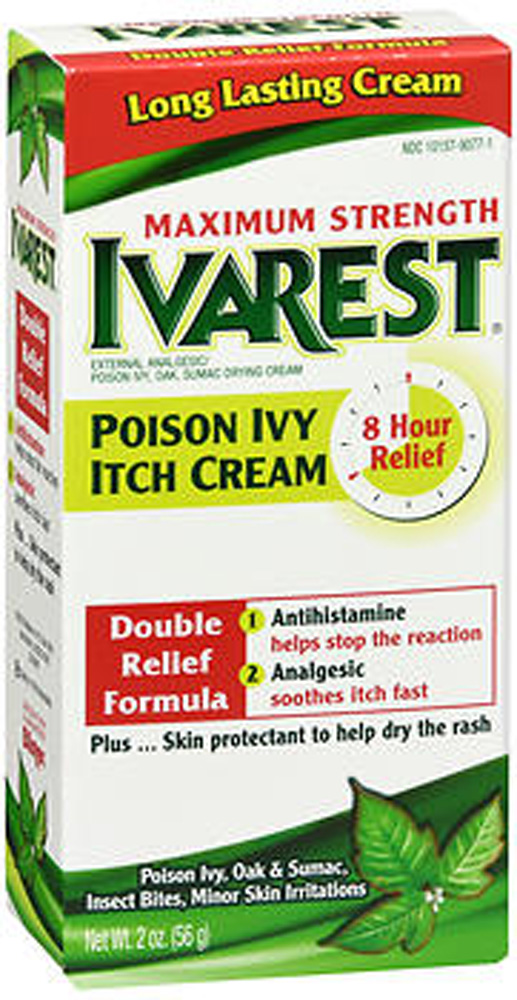 Ivarest Poison Ivy Itch Cream Maximum Strength - 2 oz - Sandbox ...