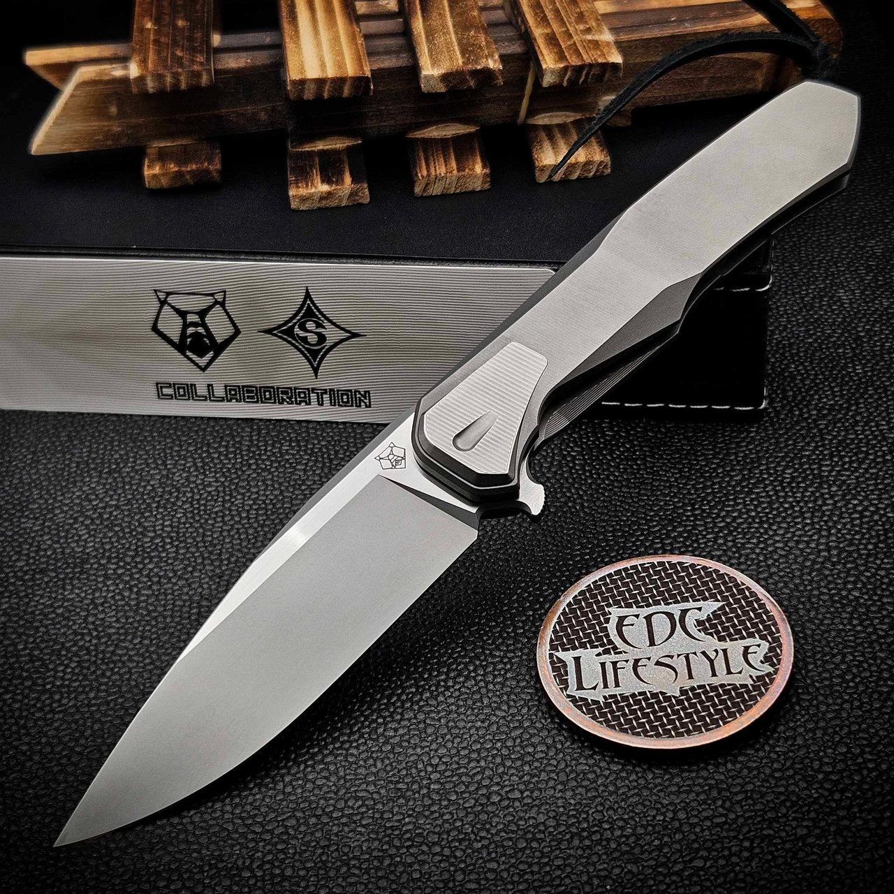 Shirogorov "Limited Edition" Russian Lochsa - S90V Blade - Integral ...