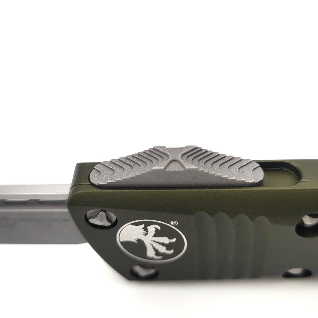 Microtech Troodon Mini 240-10APOD OD Green Tanto Edge Apocalyptic