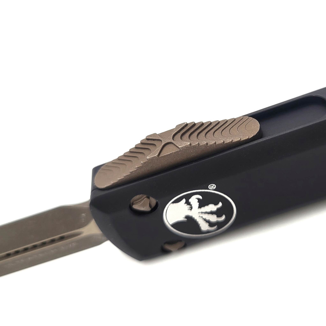 Microtech Ultratech 122 13ap Bronzed Apocalyptic Double Edge