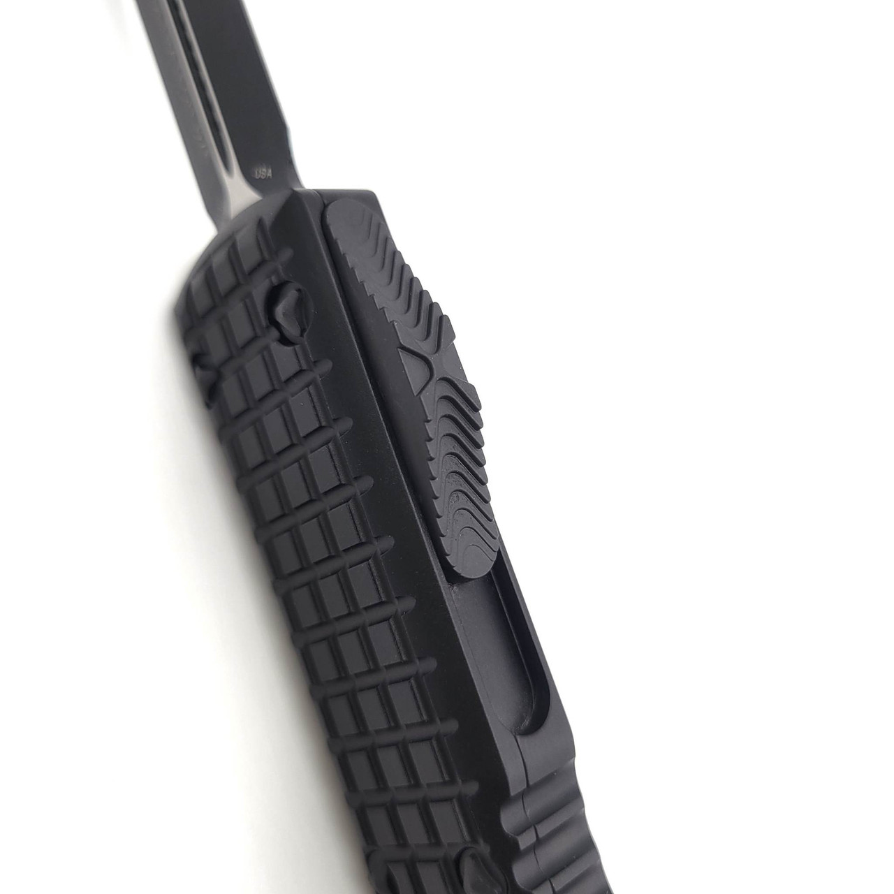 Microtech Ultratech 122 1tfrs Tactical Frag Double Edge Black Standard