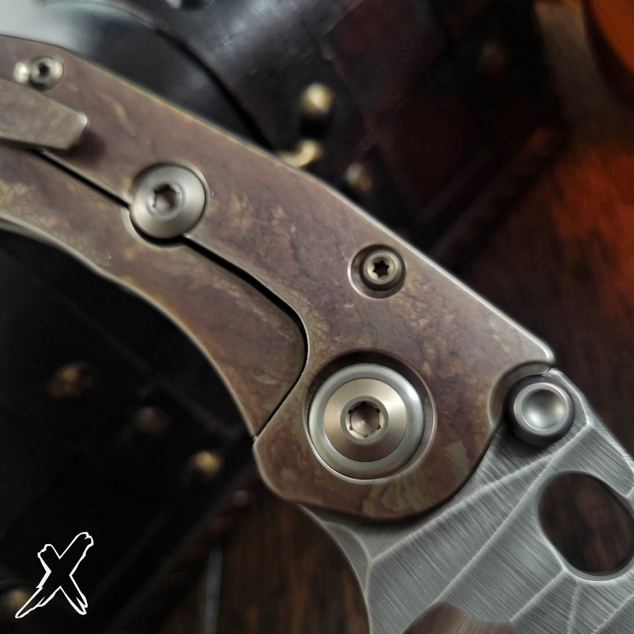 Borka Blade Stitch Full Rock Grind Blade/Backspacer Dragon Spine ...