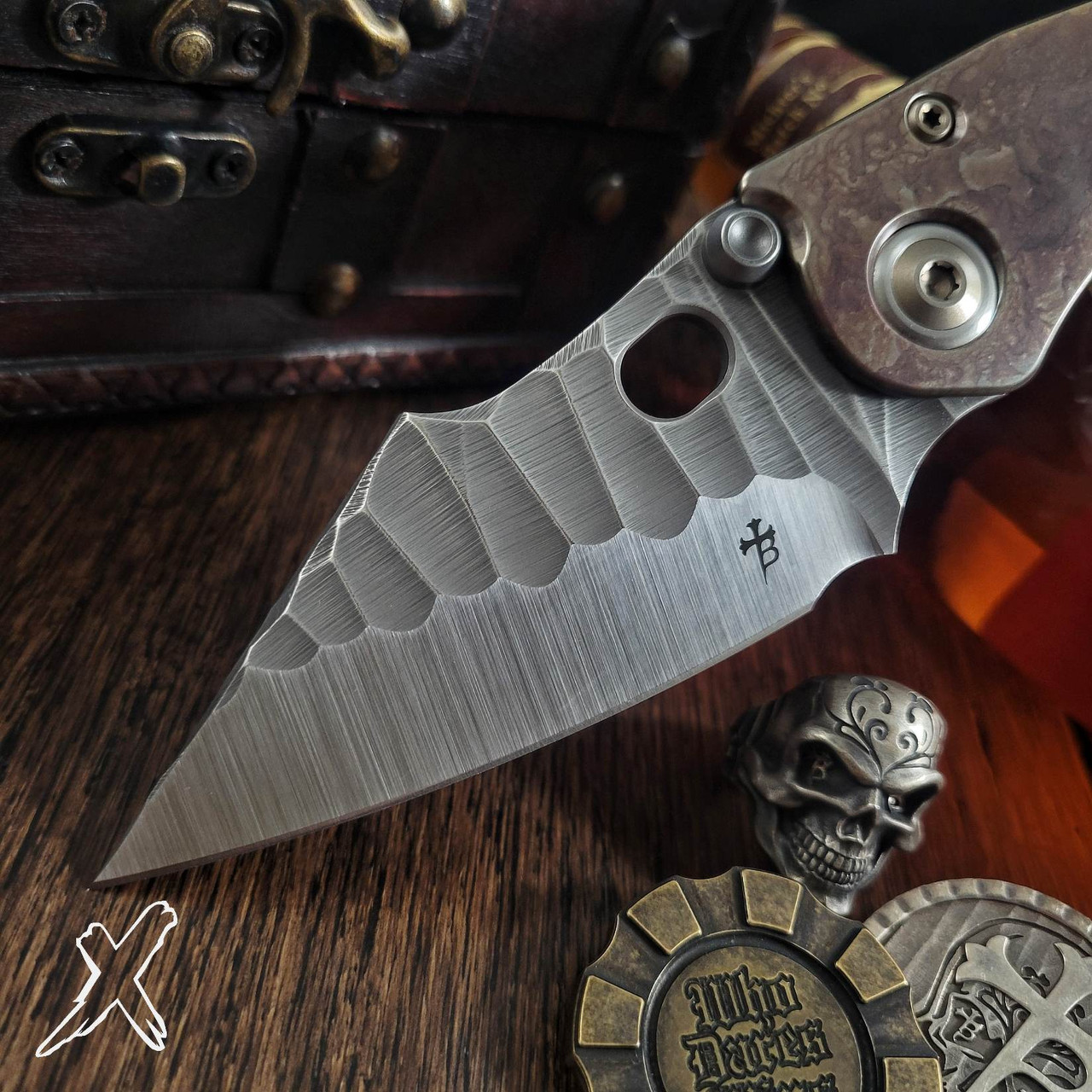 Borka Blade Stitch Full Rock Grind Blade/Backspacer Dragon Spine ...