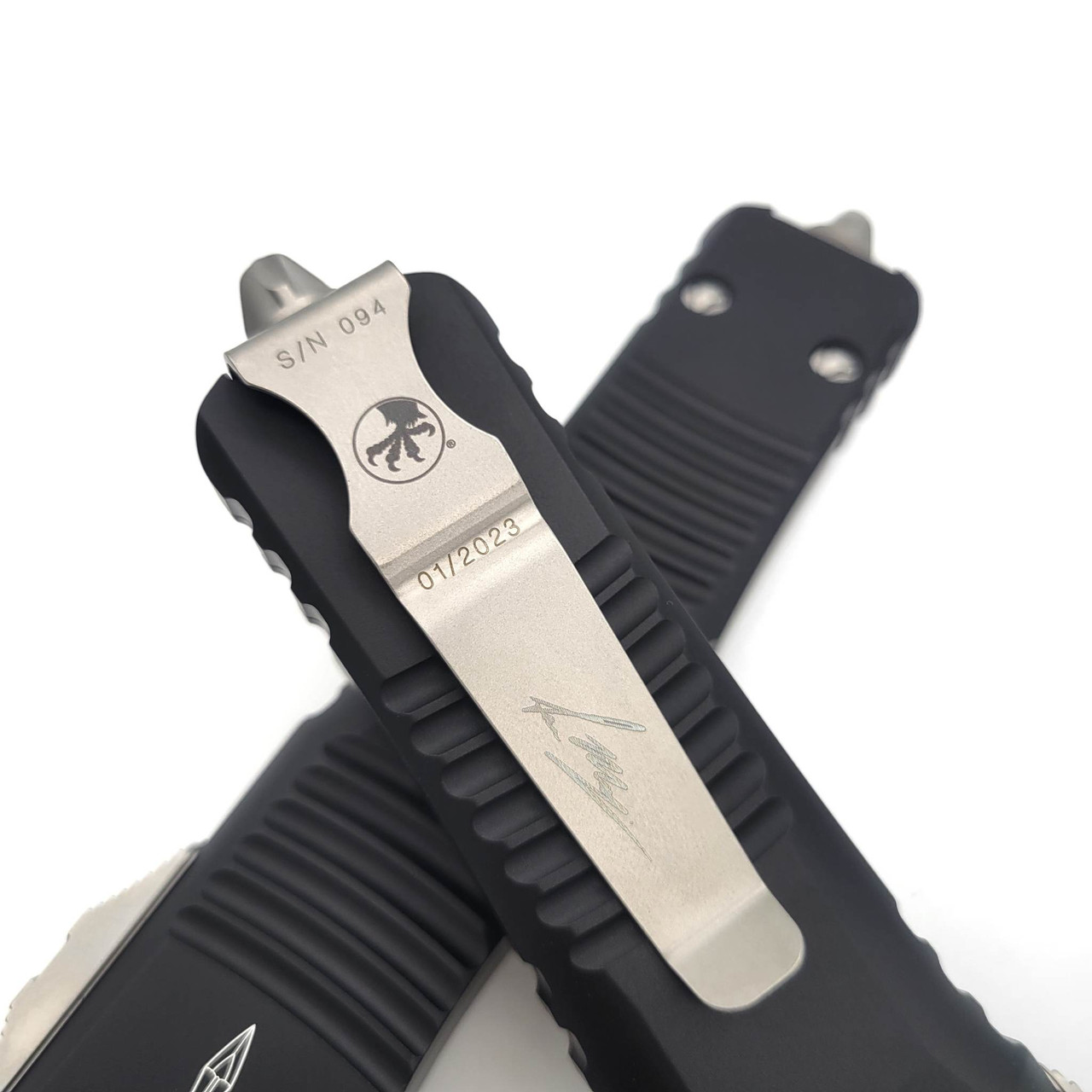 Microtech Combat Troodon 219R-10S Straight Razor Stonewash