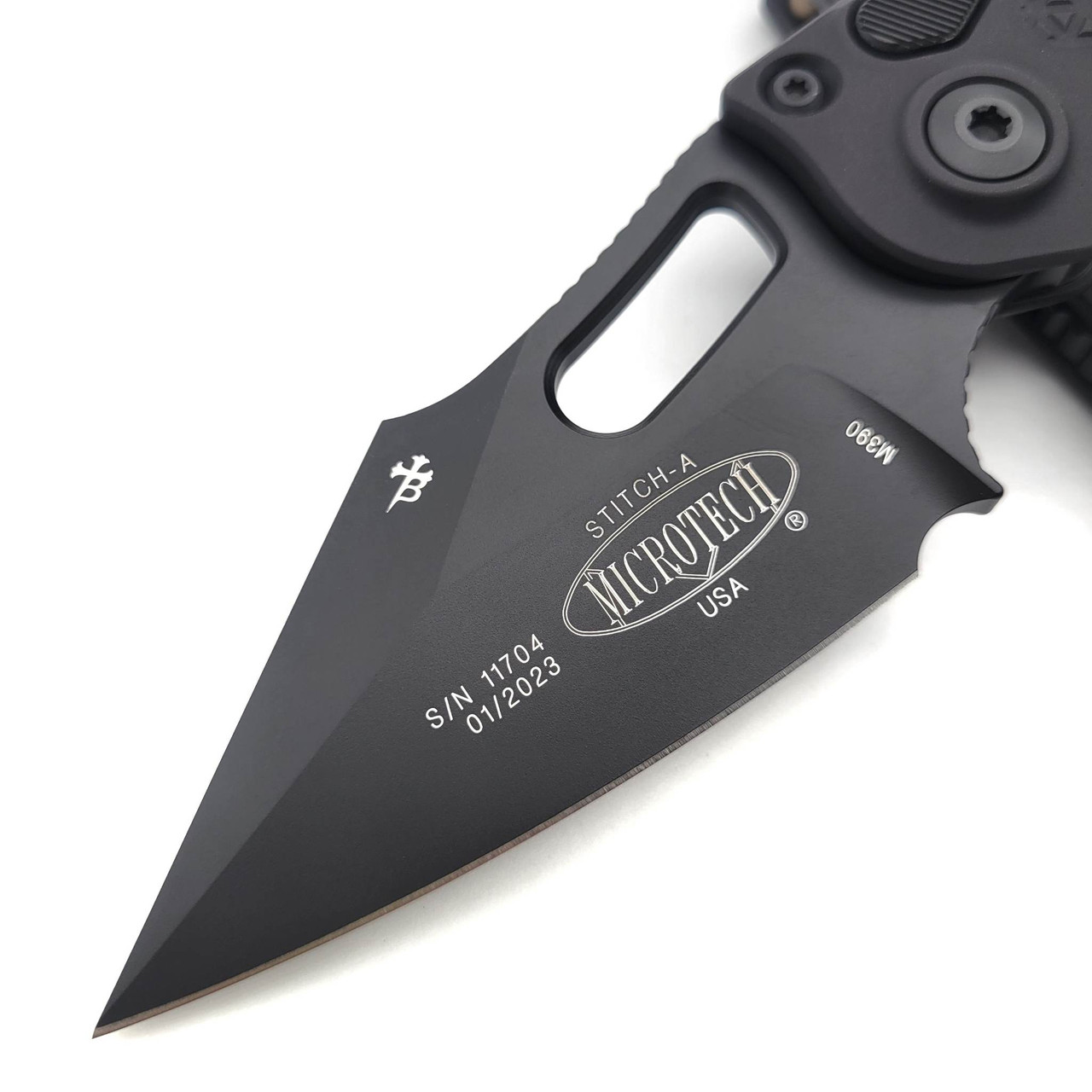 Microtech Borka Auto Stitch 169 1t Tactical Black Standard Se