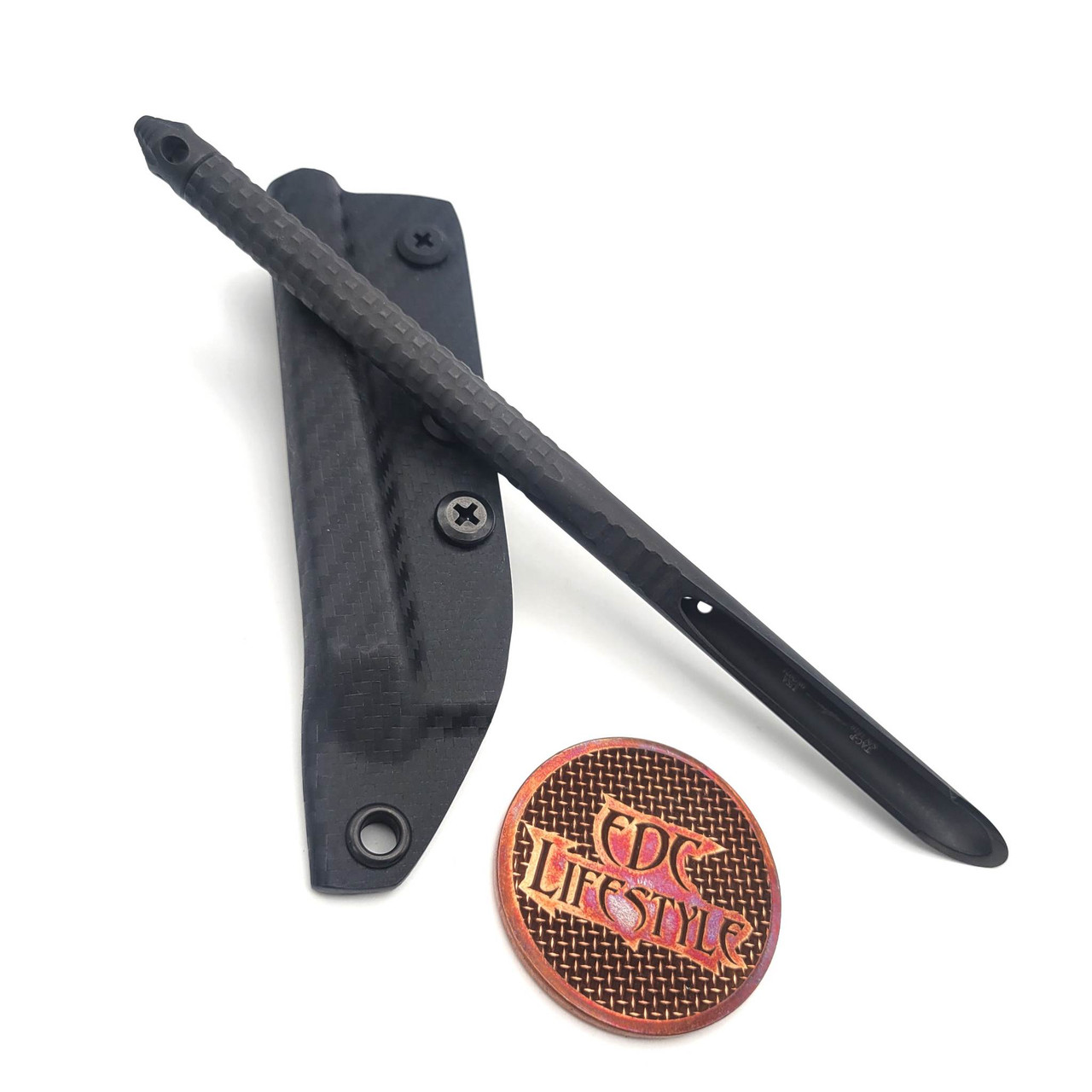 Microtech 112-1DLCTS TAC-P DLC Stainless Steel Tactical Spike w/Glass ...