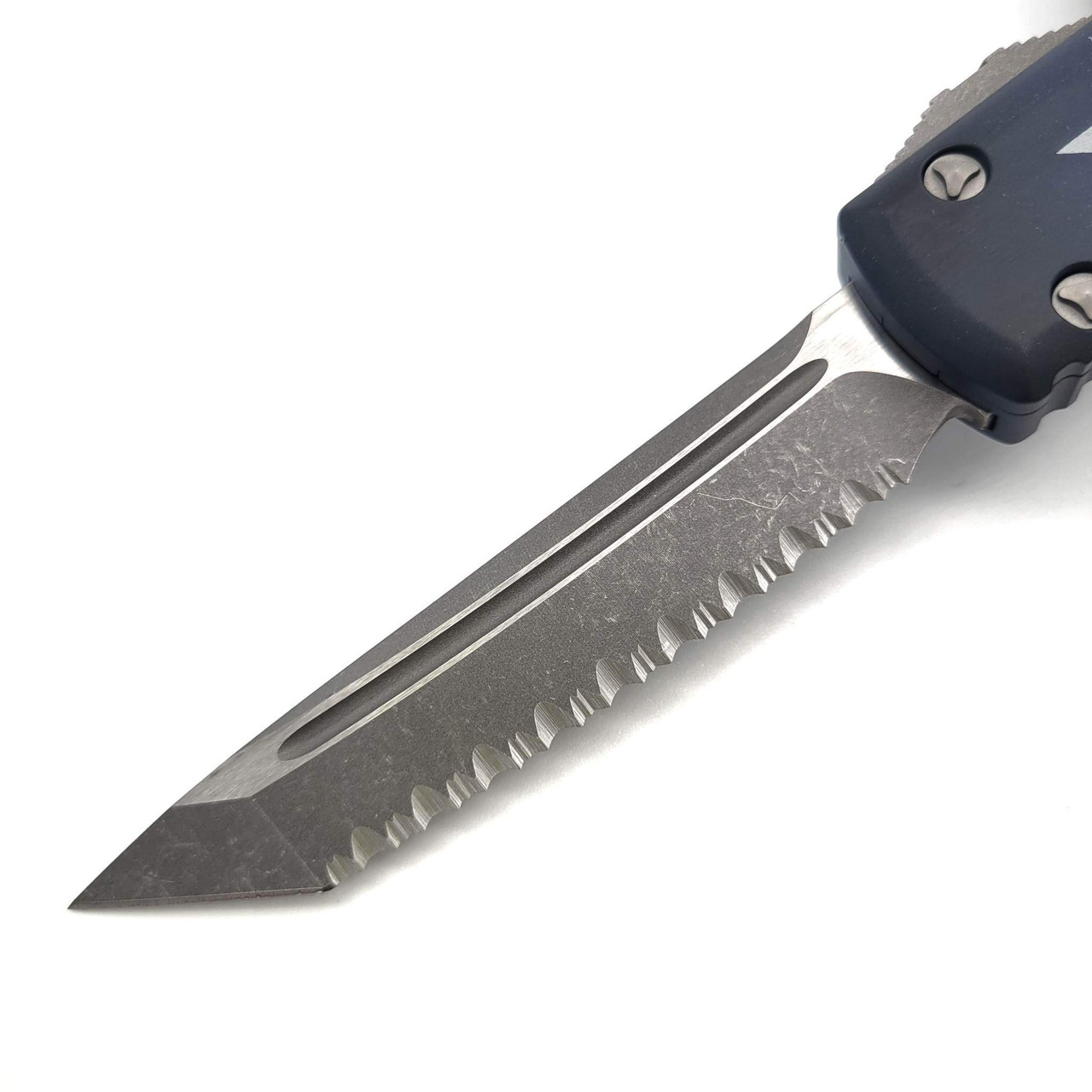 Microtech Ultratech 123-12BSTX Blade Texas Show Special Tanto Edge Full ...