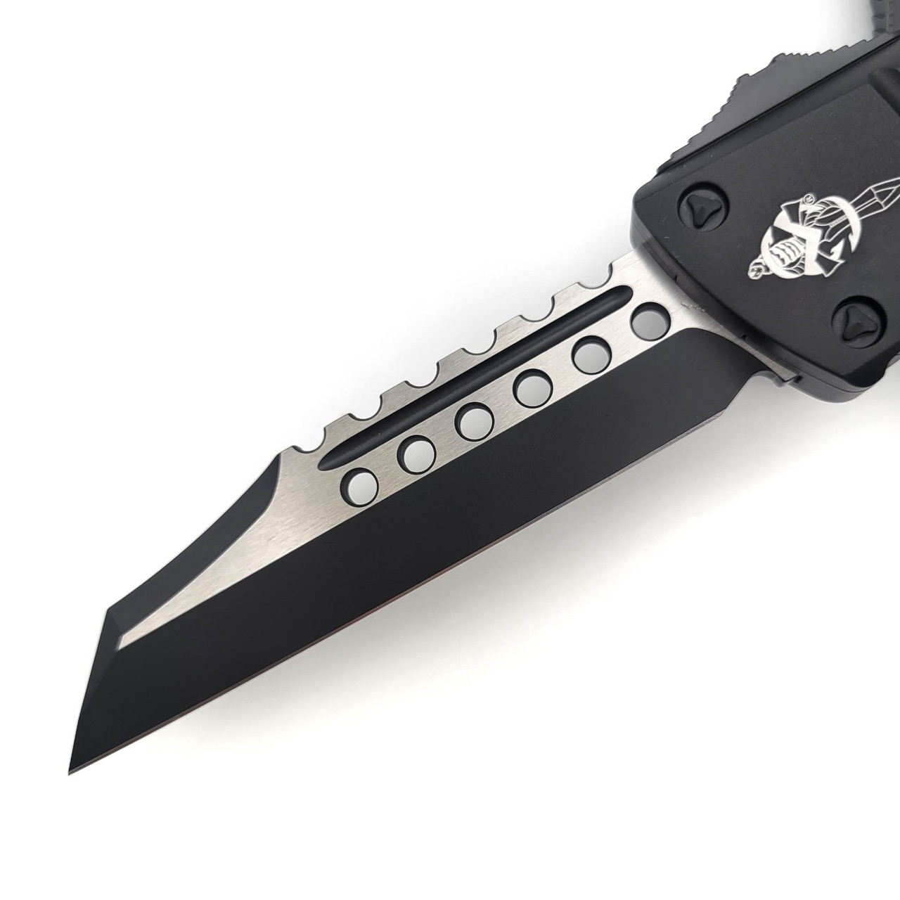 Microtech Combat Troodon 219w 1ts Black Tactical Warhound Standard