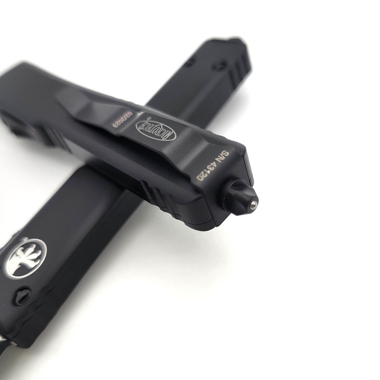 Microtech Utx 70 147 3t Double Edge Full Serrated Black Standard