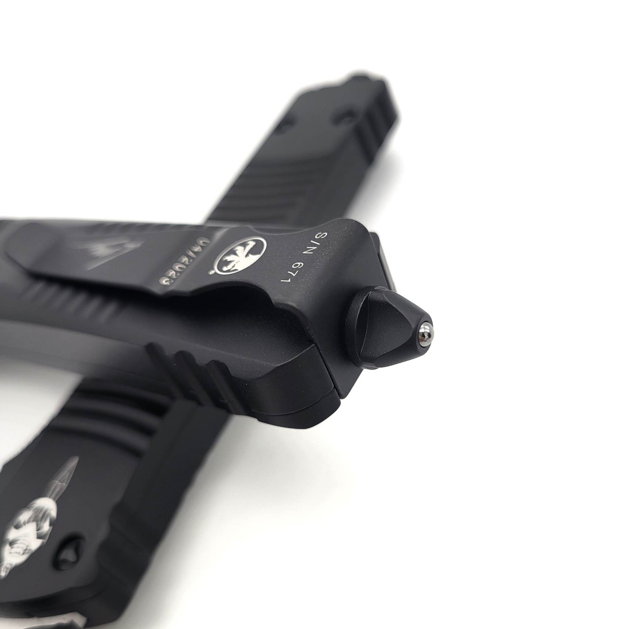Microtech Combat Troodon 219 1ts Tactical Hellhound Black Standard