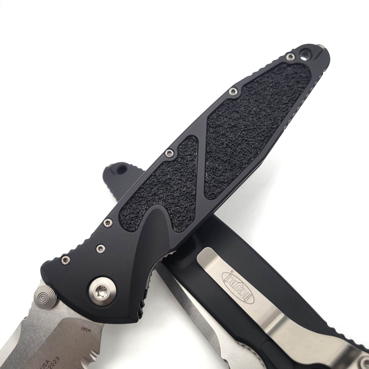 Microtech Socom Elite 161 12 Tanto Edge Full Serrated Stonewash
