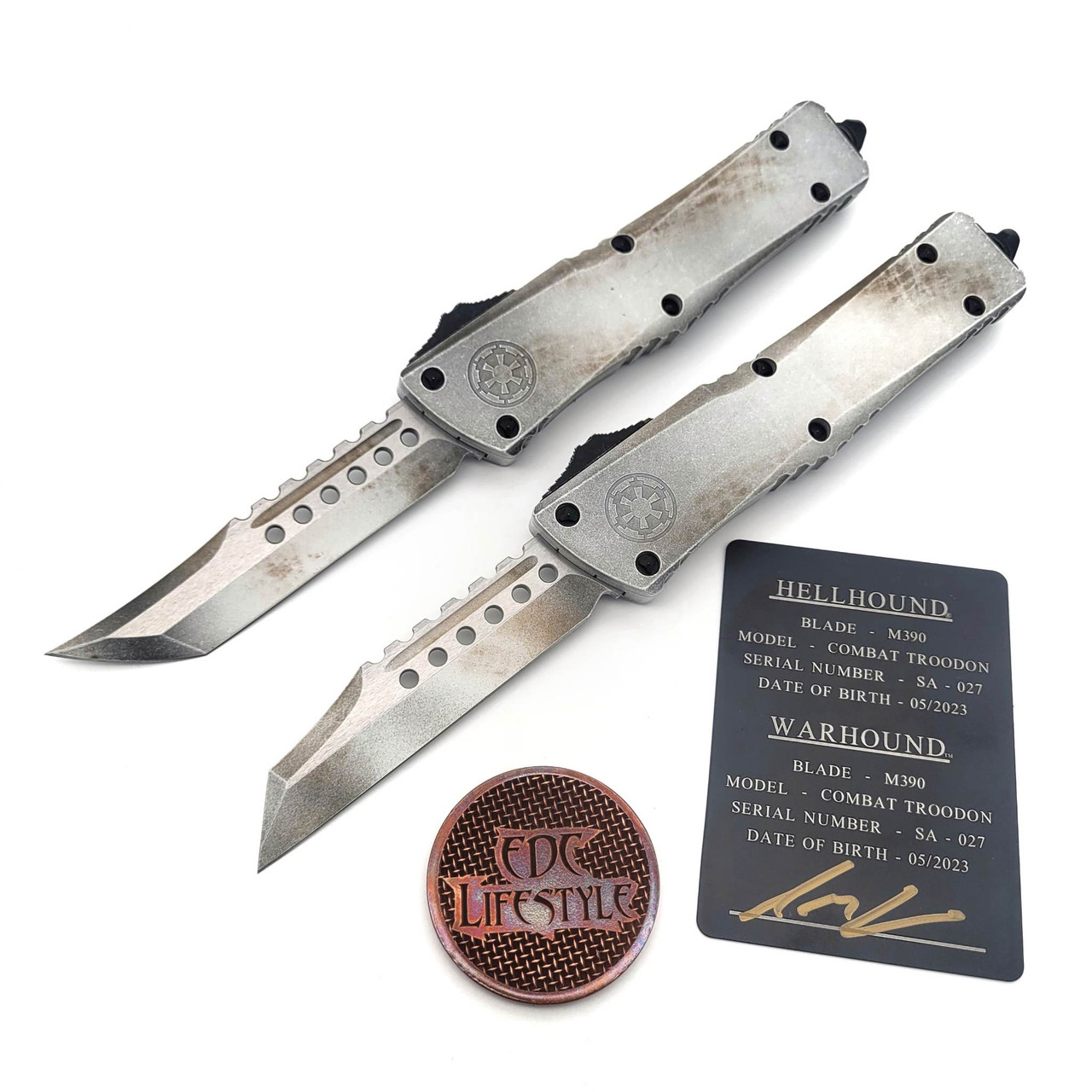 Microtech Combat Troodon 219-1SETSADS Sand Trooper Star Wars Hellhound ...