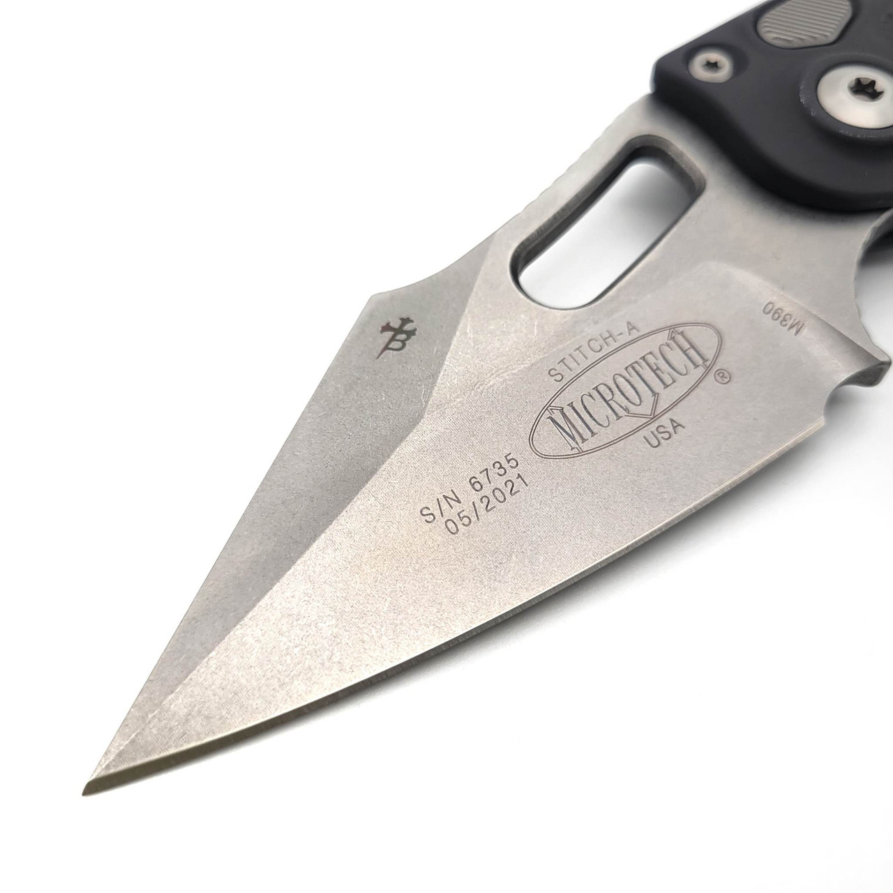 Microtech Borka Auto Stitch 169-10 Stonewash - Preowned