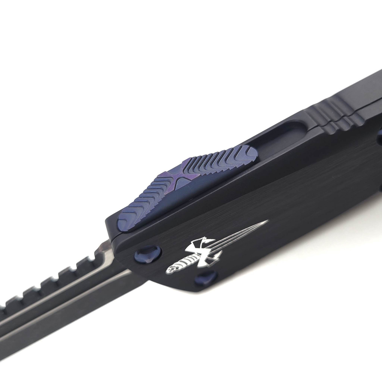 Marfione Custom Troodon Interceptor Two Tone Dark Matter Finish W