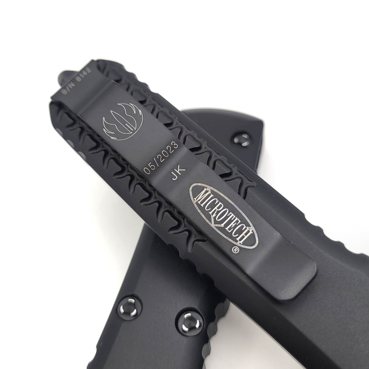 Microtech Ultratech 122-3JK Jedi Knight Double Edge Full Serrated