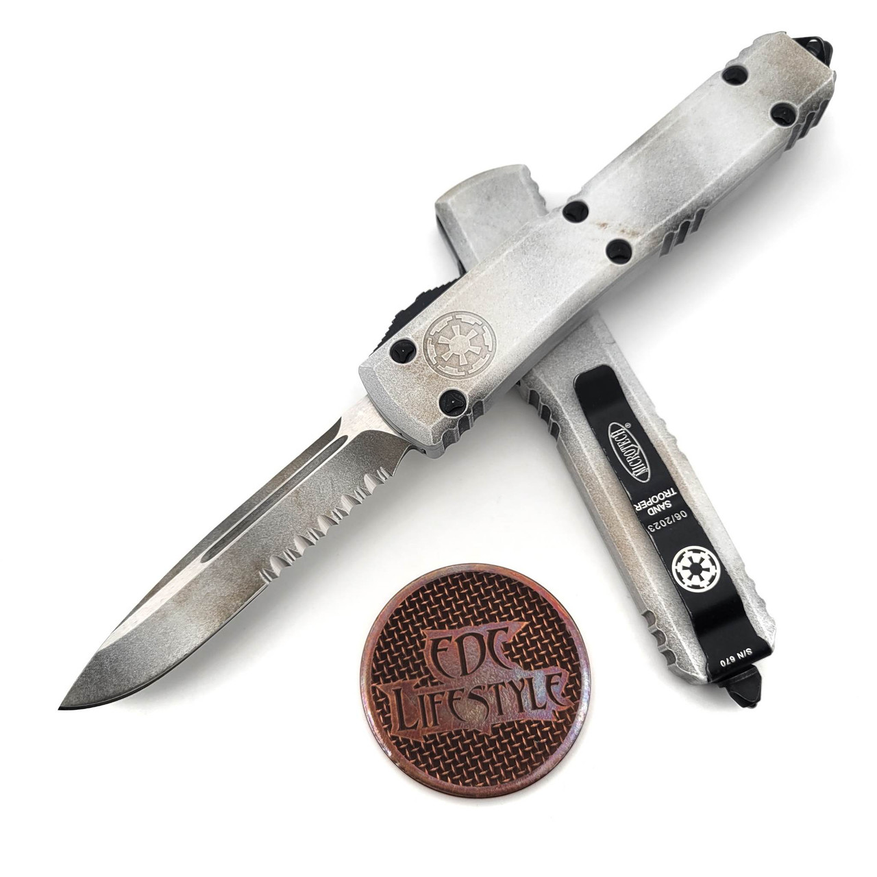 Microtech Ultratech 121-2SAD Star Wars Sand Trooper Single Edge Deep ...