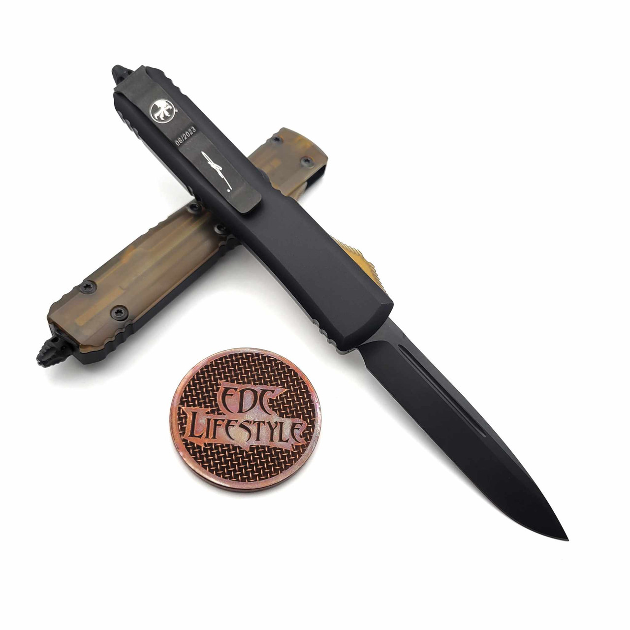 Microtech Ultratech 121 1dlctuls Ultem Top Single Edge Dlc Standard