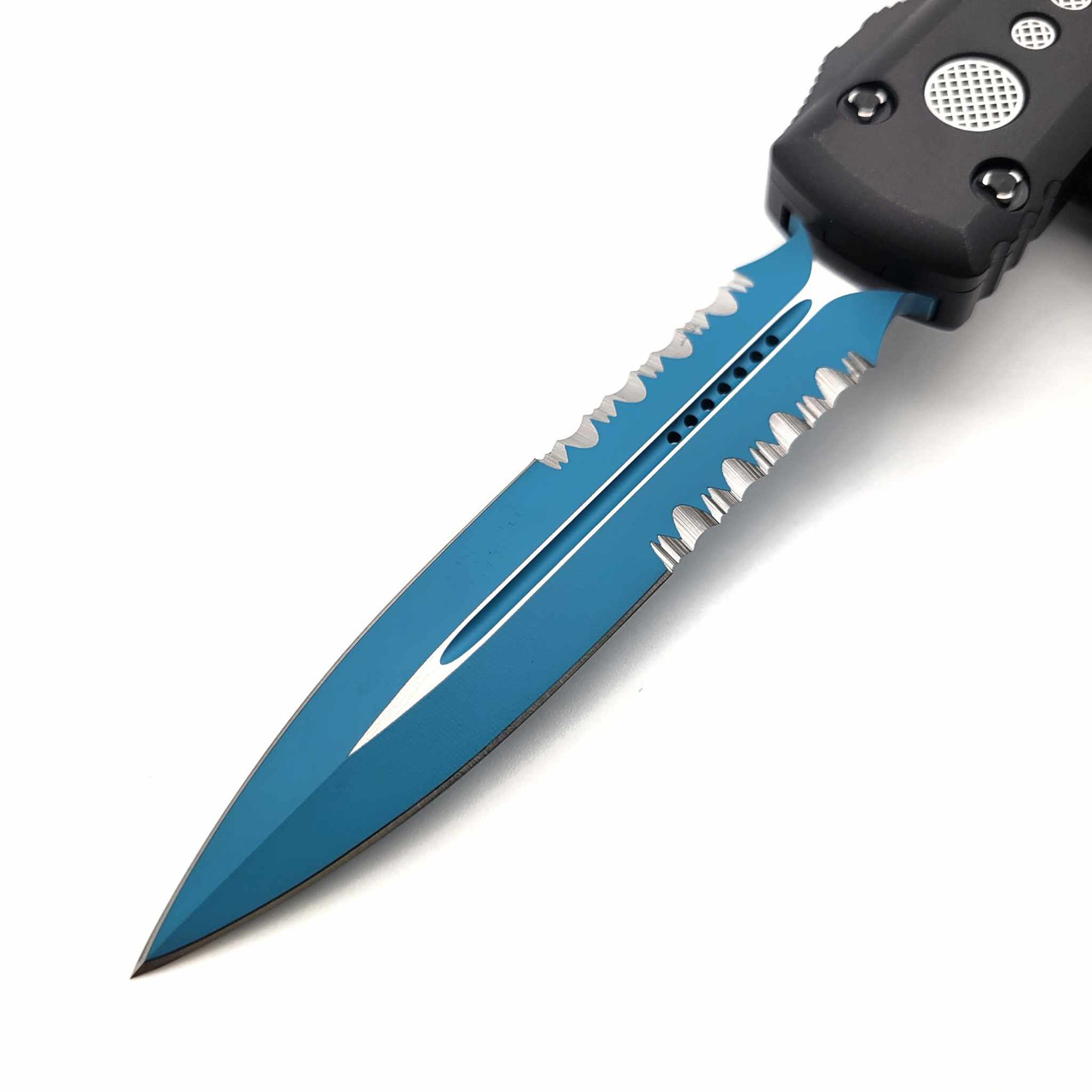 Microtech Ultratech 122-2JK Jedi Knight Double Edge Partial Serrated
