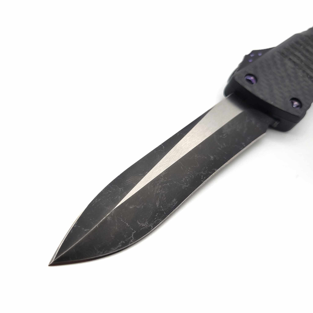 Marfione Custom Combat Troodon Recurve Dark Matter Finish Wpurple Haze Hw