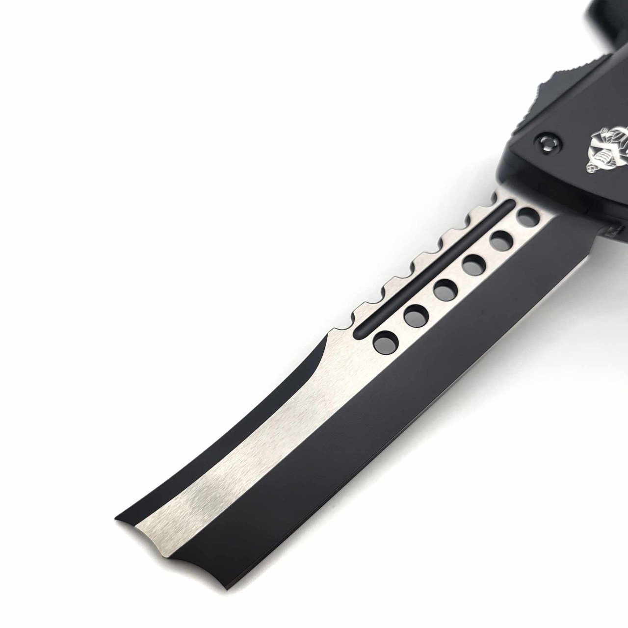 Microtech Combat Troodon 219RS-1TS Straight Razor Smooth Body Tactical ...