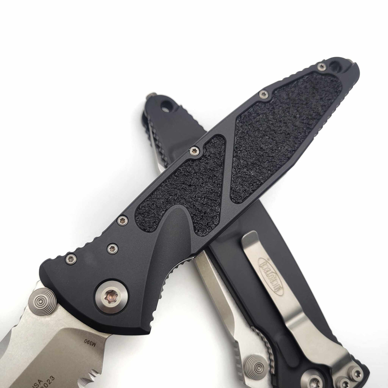 Microtech Socom Elite Manual 161 11 Tanto Edge Partial Serrated Stonewash