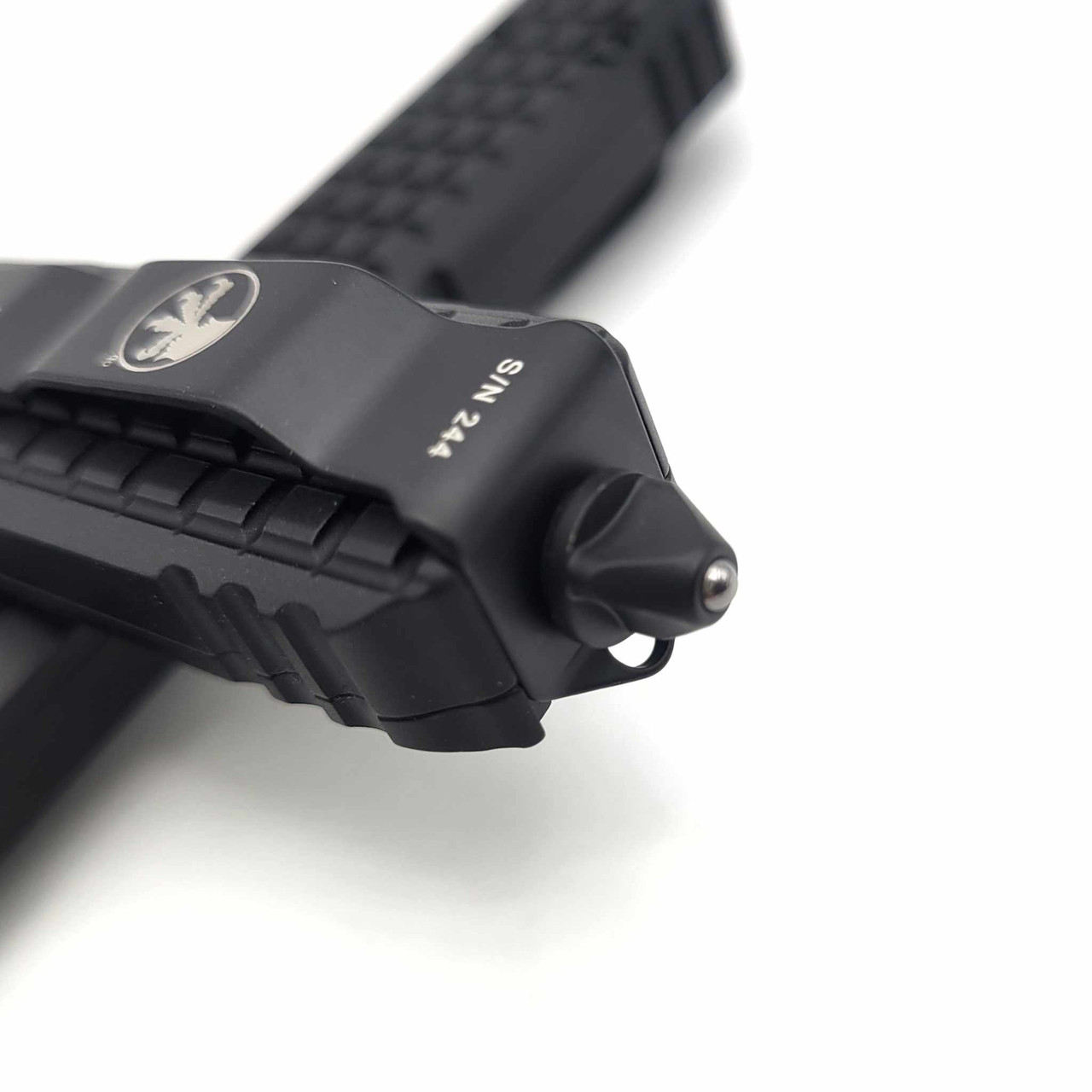 Microtech Ultratech 122-3TFRS Double Edge Full Serrated Frag Pattern ...