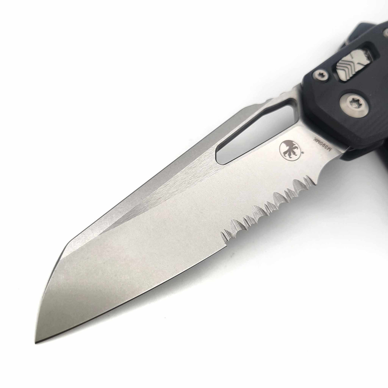 Microtech Msi Se Black Frag G 10 Stonewash Partial Serrated 210 11frgtbk