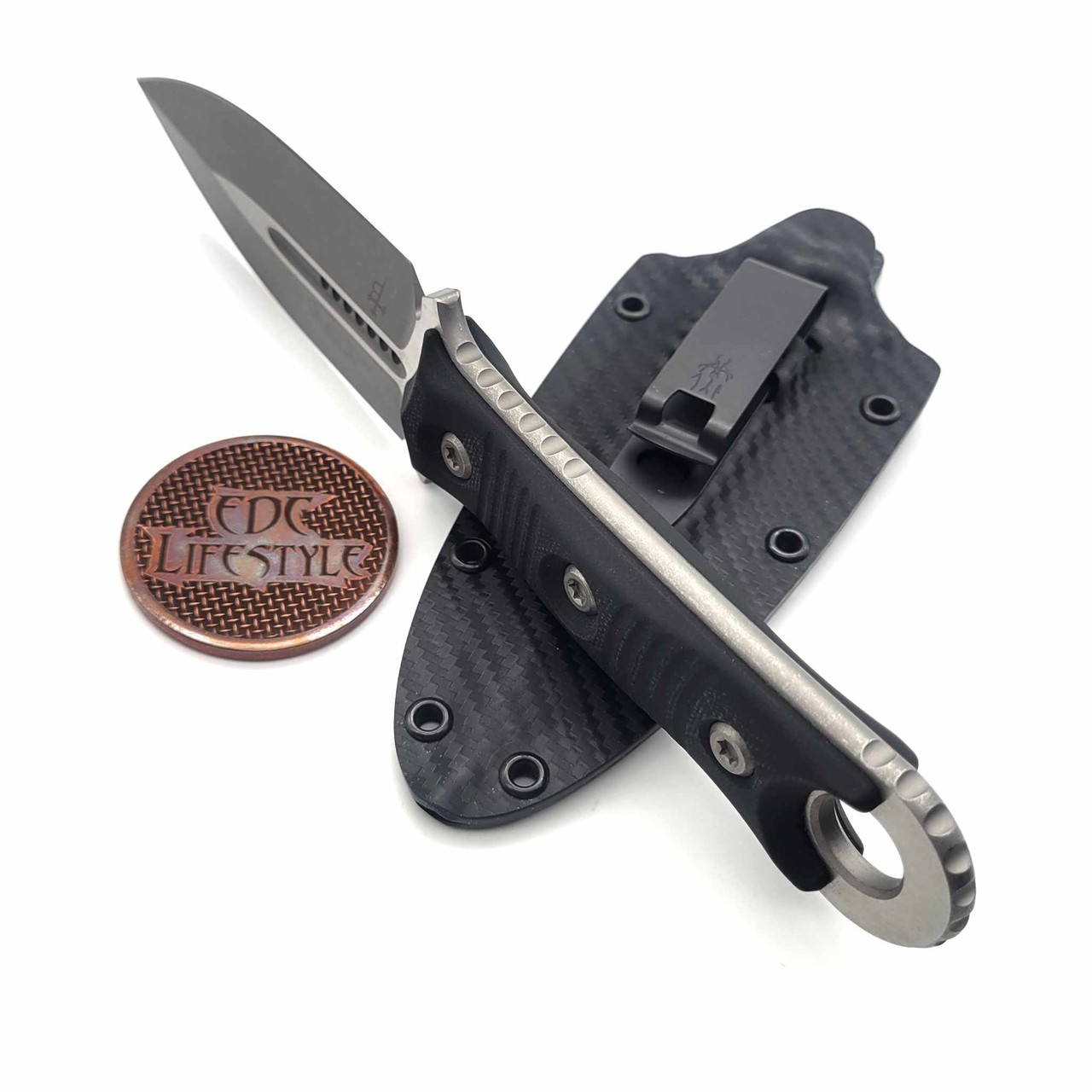 Microtechborka Blades 201 10ap Sbd Fixed Blade Apocalyptic Double Edge