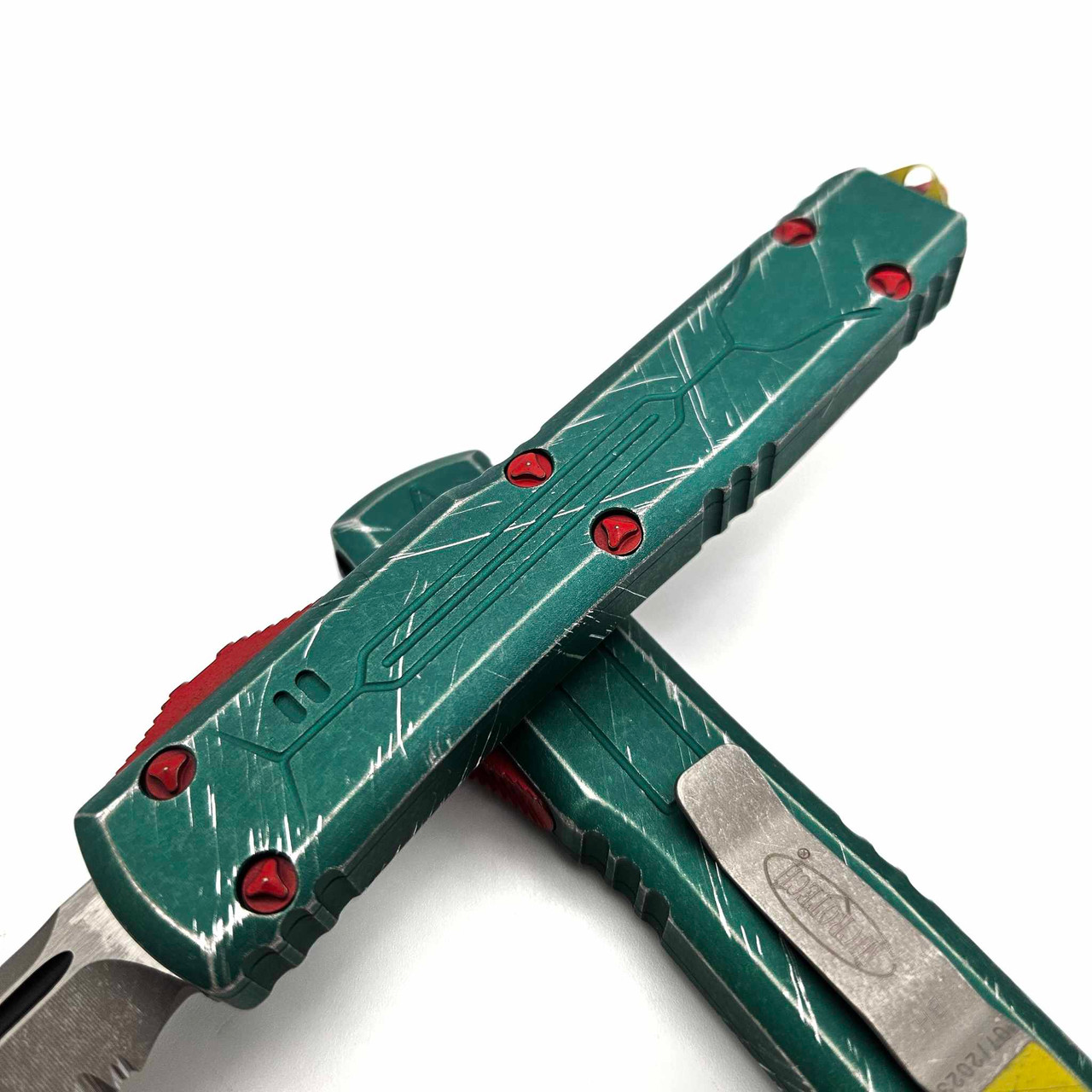 Microtech Ultratech 123-11BH Bounty Hunter Tanto Partial Serrated Apocalyptic