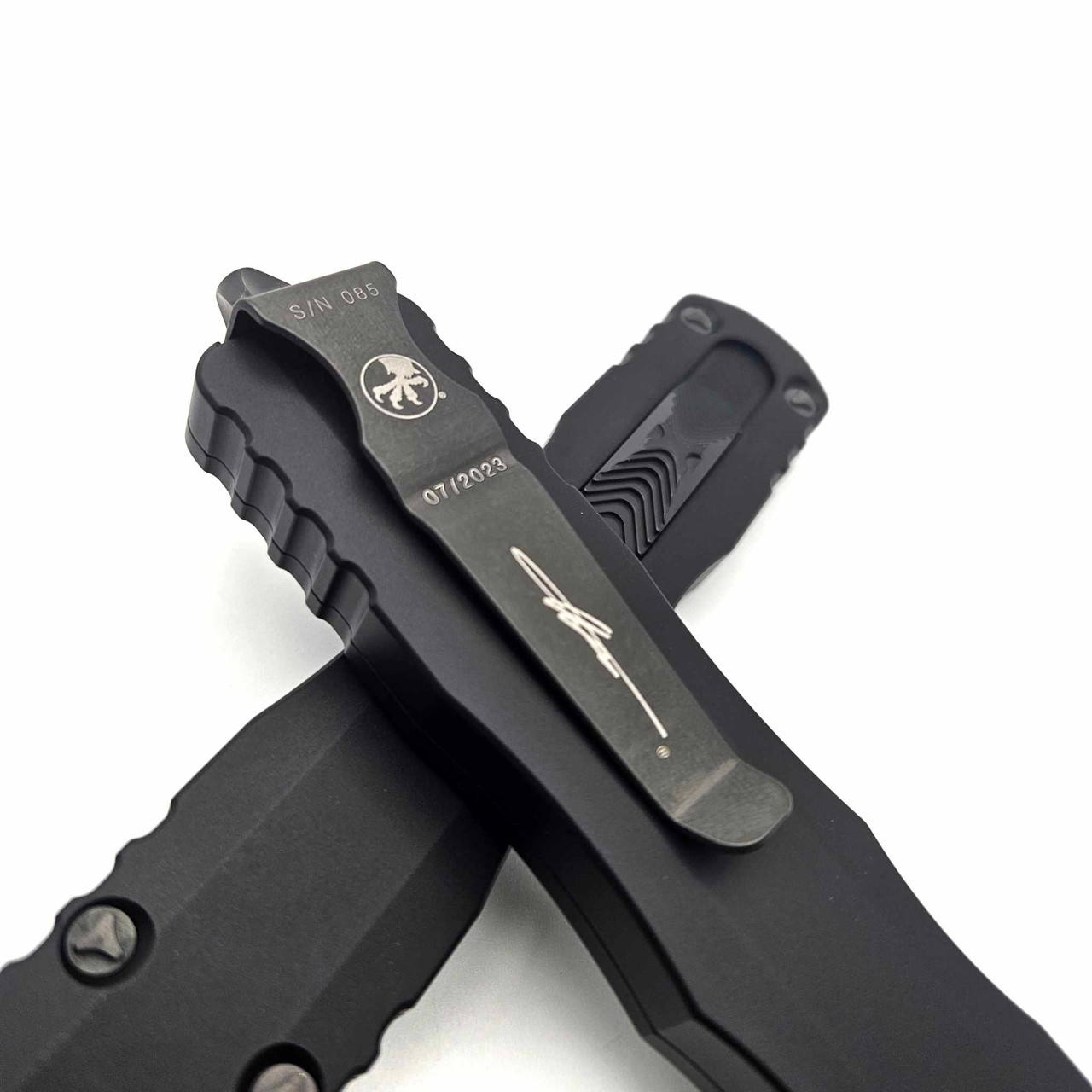 Microtech Dirac Delta 227 3dlcts Tactical Dlc Double Edge Full Serrated