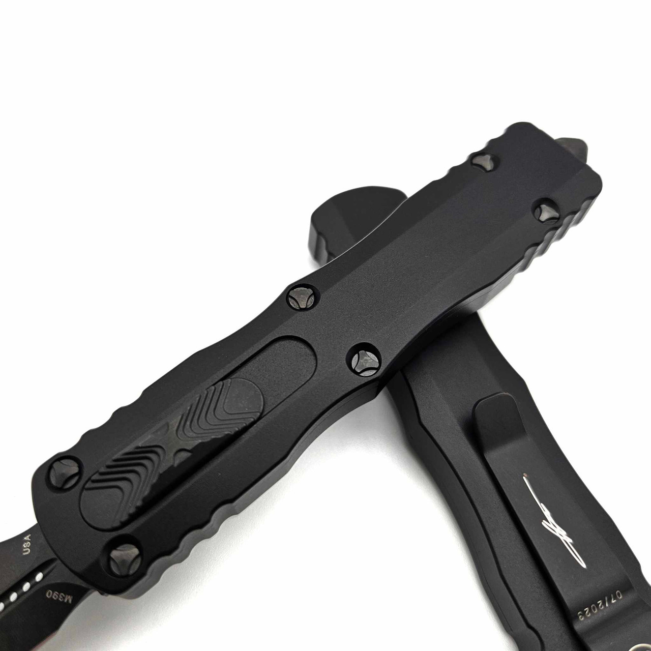 Microtech 225-3DLCTS Dirac DLC Double Edge Full Serrated